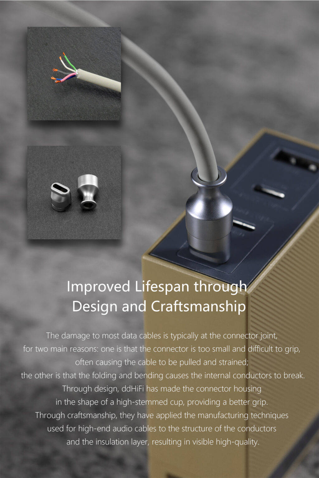 PC02C PC02L Retro-style Fast Charging Data Cable – ddHiFi