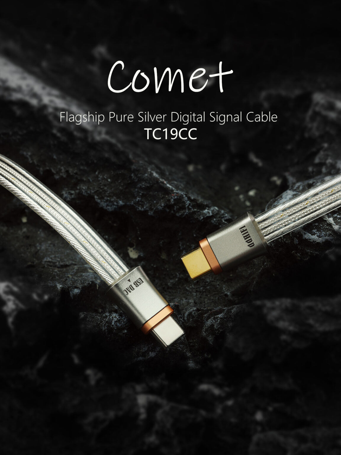 TC19CC Flagship Pure Silver Digital Signal Cable – ddHiFi